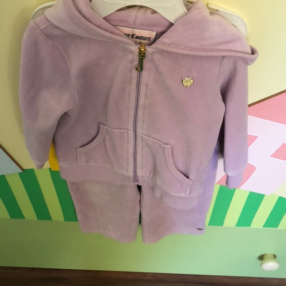 Juicy Couture | Matching Sets | Cute Baby Zipped Sweet Shirt And Pans ...